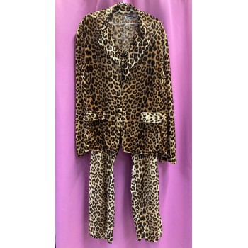 Leopard Pimp Suit ADULT EX HIRE FOR SALE